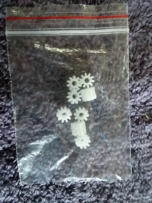 Atomic Pinball Game Pinion Gears. 6mm x 2mm (10 tooth) 8 pack. Fix your ...