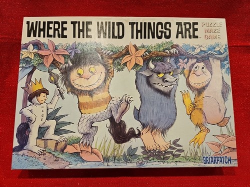 Where The Wild Things Are Puzzle Maze Board Game Briarpatch Maurice ...