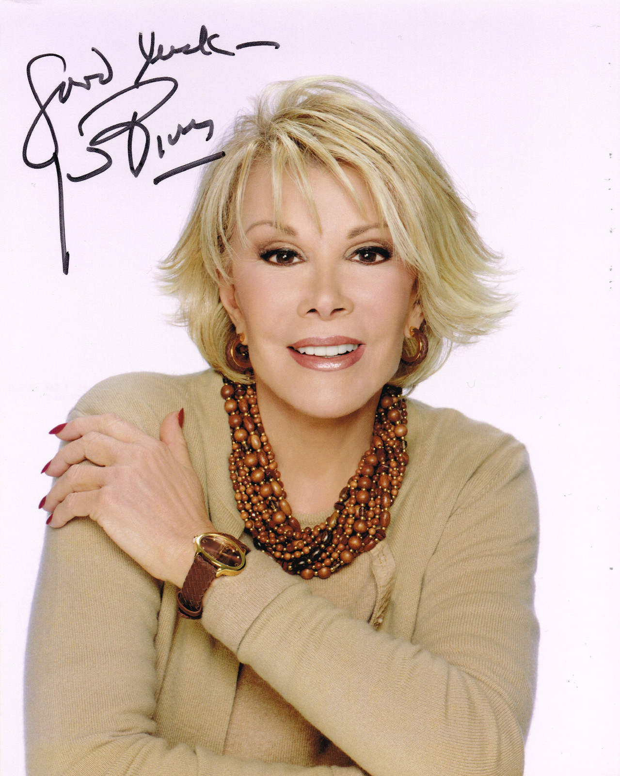 Joan Rivers SIGNED 8x10 Photo Fashion Police COA | eBay