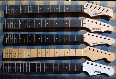 Bulk lot 5X Stratocaster guitar necks, Strat, ST | eBay