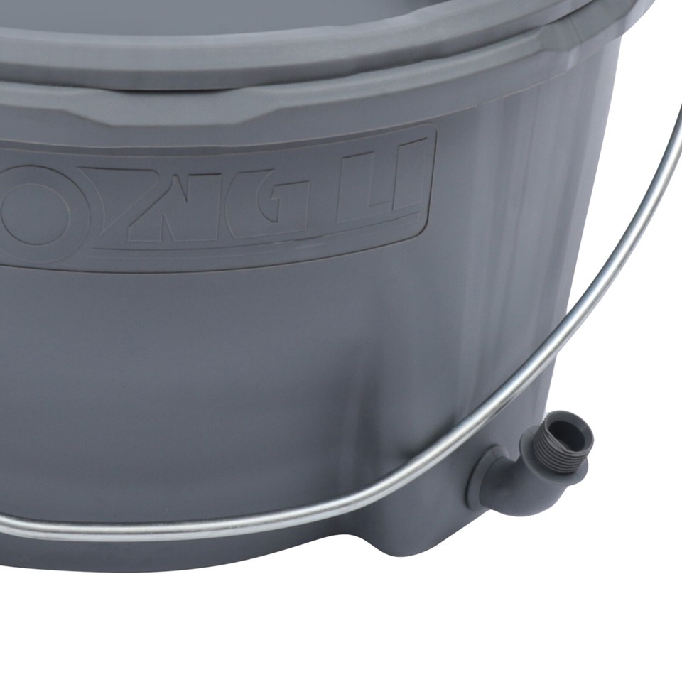 US Handheld Plastic Bucket Oiler Light Oil Gun Barrer Set for Pipe ...