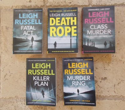 Leigh Russell 5 Preowned Trade Paperback DI Geraldine Steel Mysteries ...
