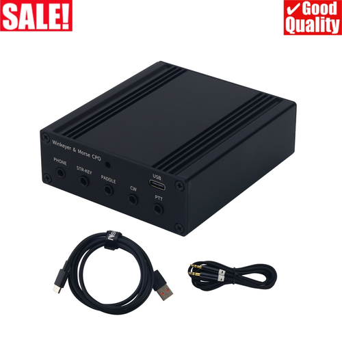 ME-16 CW Keyer Morse Code Practice Oscillator DDS Sine Wave for Winkey ...