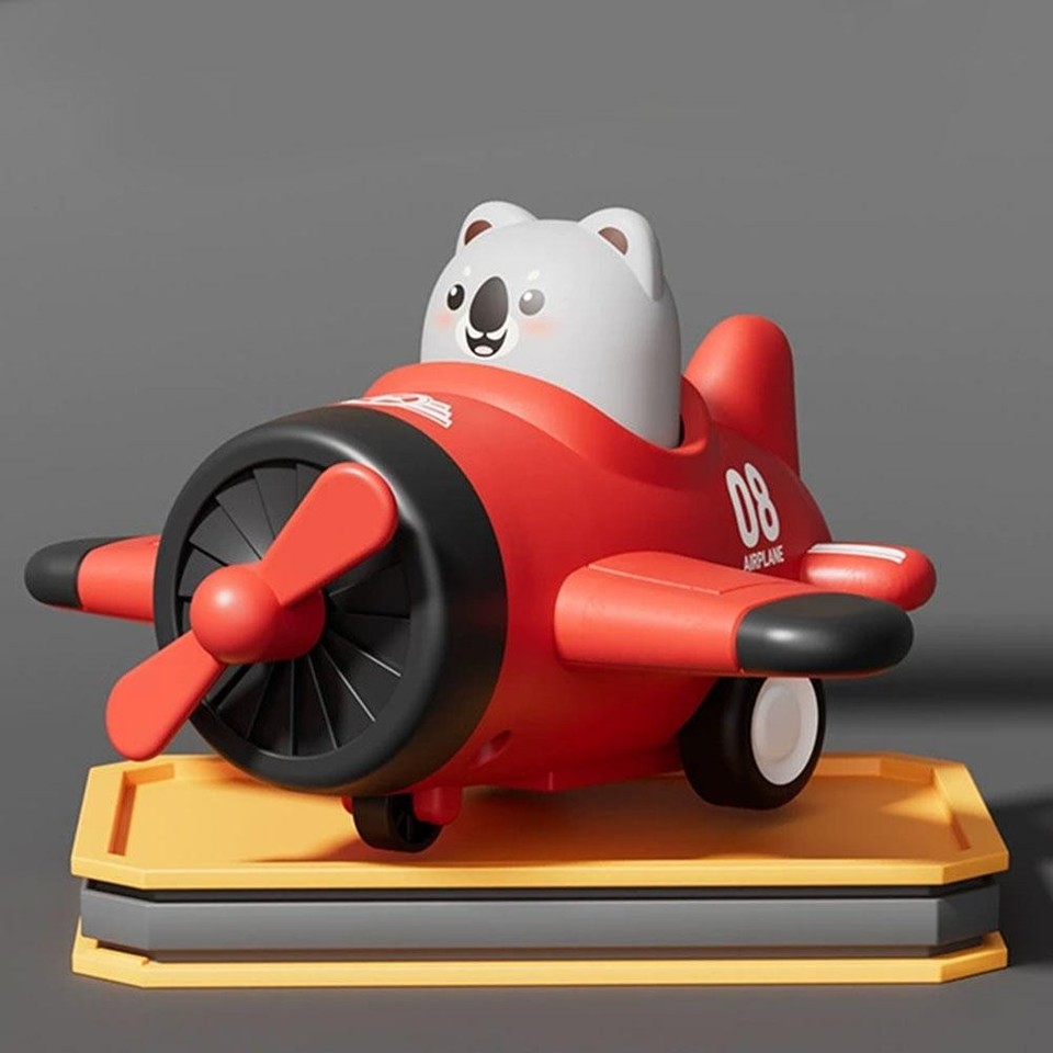 children's baby toys Small airplane push toy cartoon airplane model ...