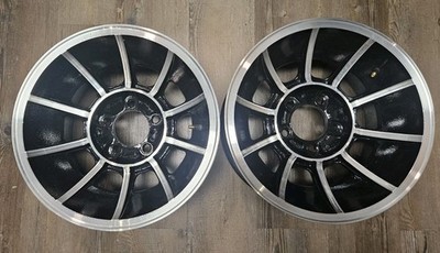 Turbine Vector Wheels 15x8.5 Chevy Set Of Two C3 Corvette GM | eBay