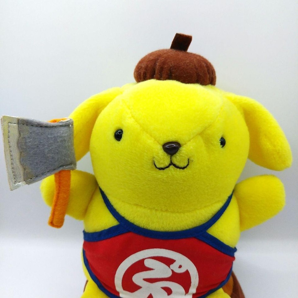 Rare Sanrio Pom Pom Purin Kintaro Costume Plush 22cm Used | eBay