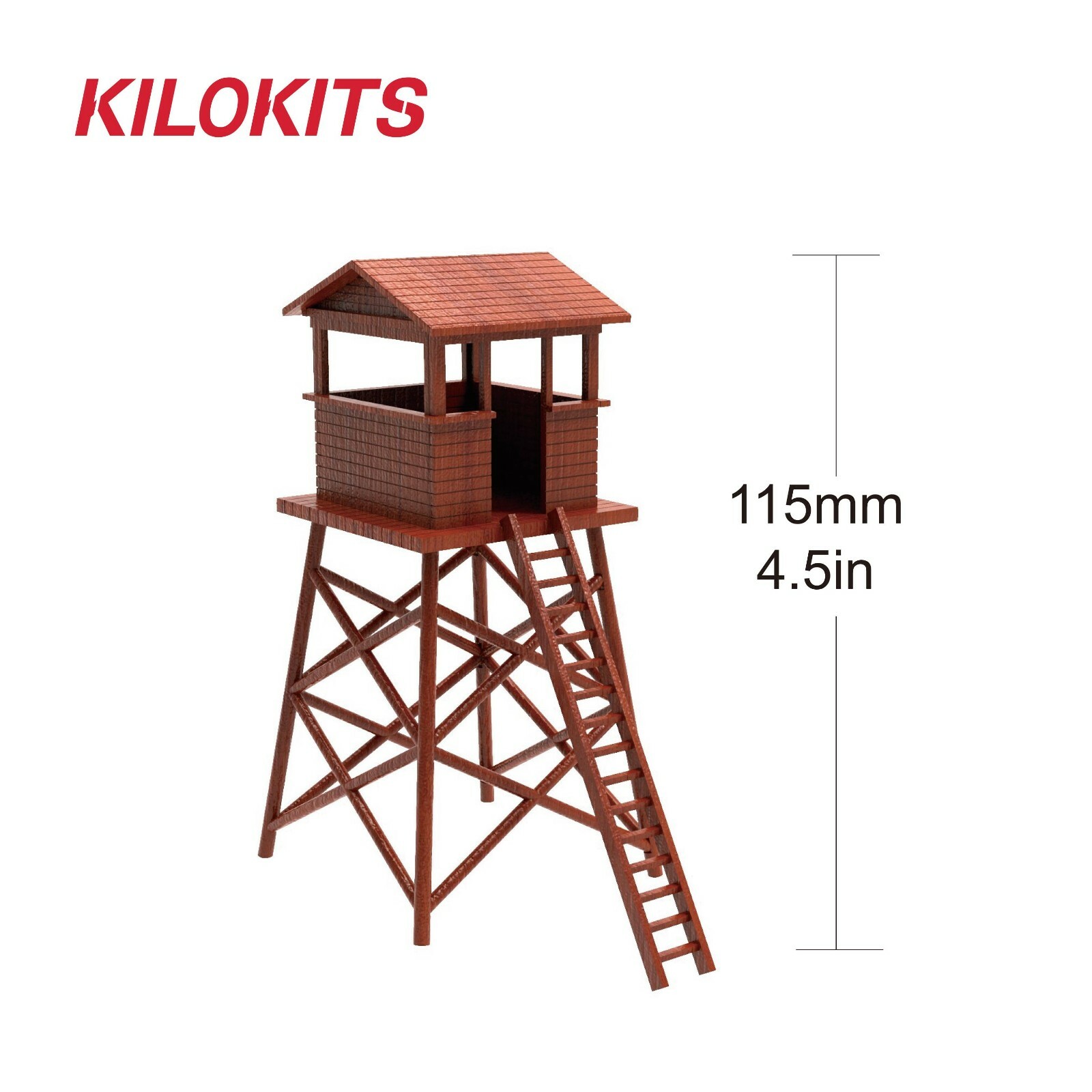 KILOKITS 2 Sets 1/72 Plastic WWII Military Watchtower Model Kit for ...