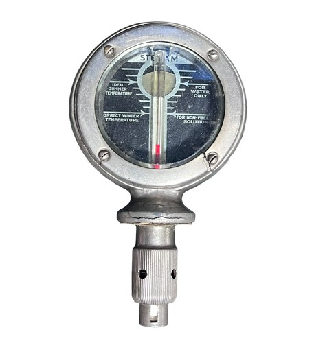 Antique Boyce Moto Meter Radiator Temperature Gauge Universal Model ...