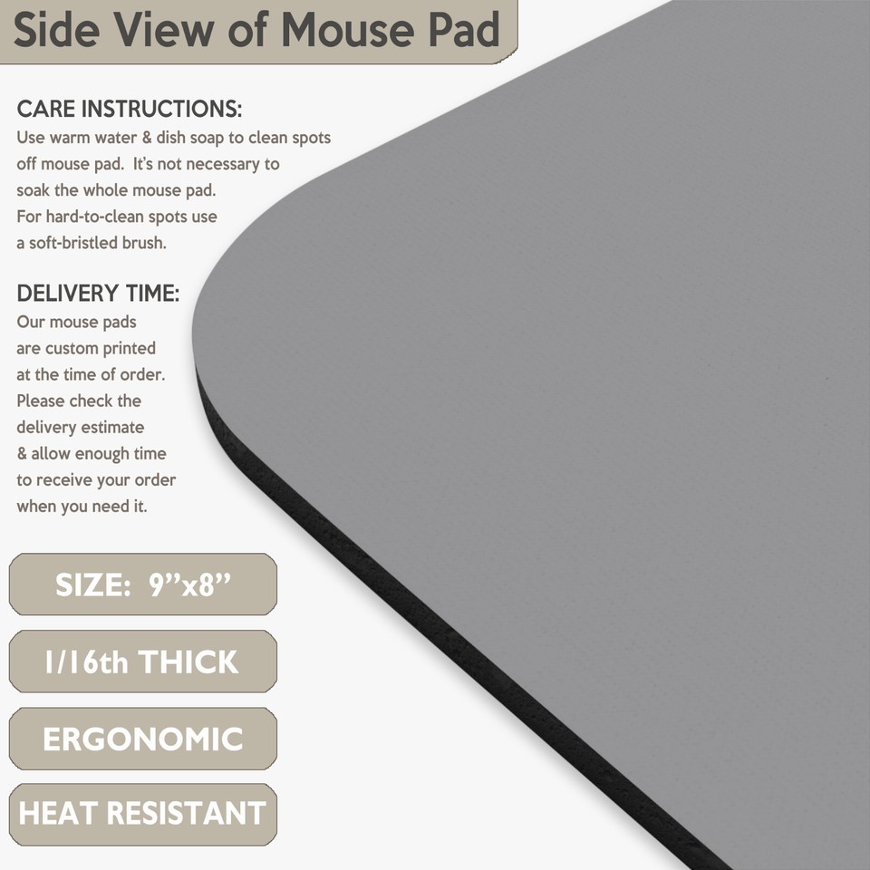 USA #6 Presidential Seal Mouse Pad, USA Desk Mat, Patriotic Office ...