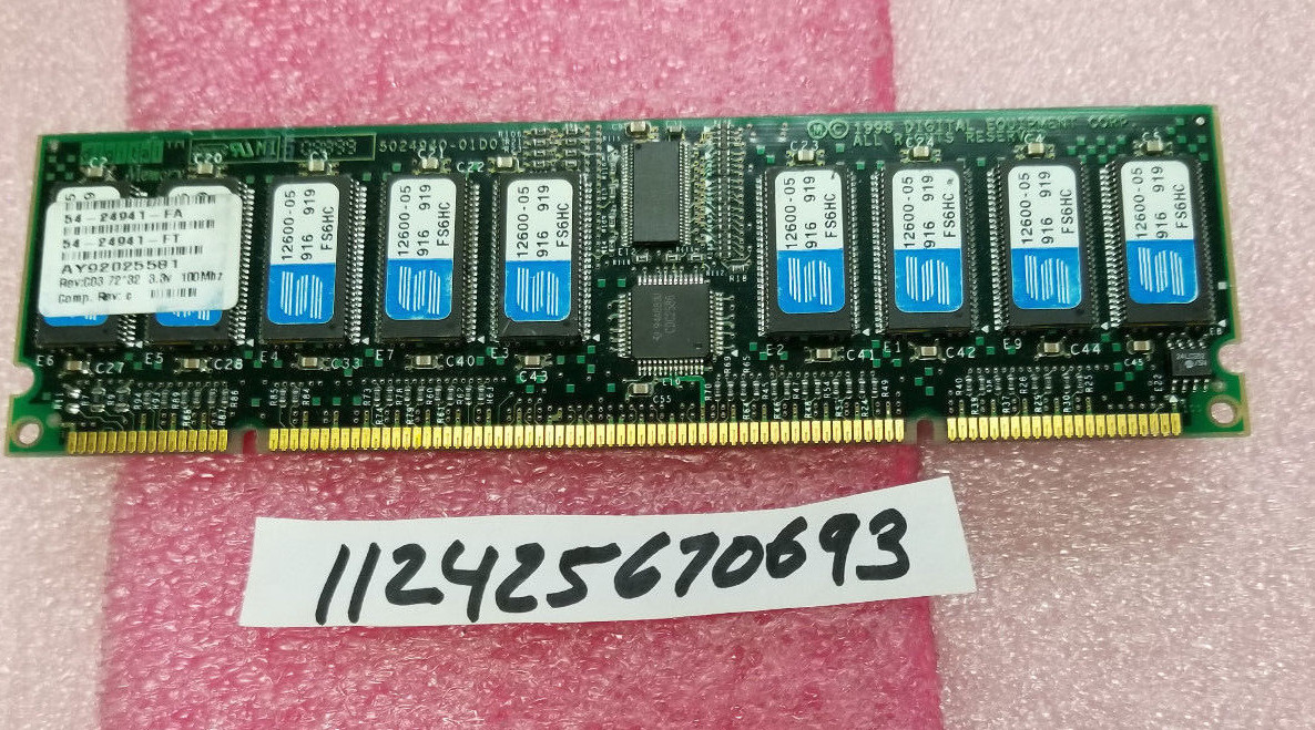 AlphaServer DS10, DS20, ES40, GS80, GS160, GS320 - Memory Dimms | eBay