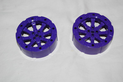 E LEGO Lot 2 Purple Viking Wagon Wheel 76013 55817 Joker Steamroller | eBay