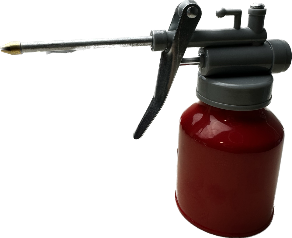 Oil Can Squirt Pump Machine Fitting Lubrication Trigger Oiler Rigid ...