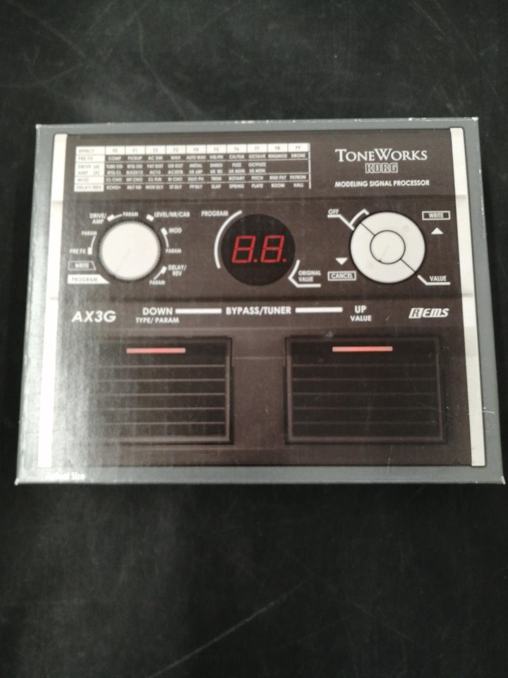 ToneWorks KORG AX3G Electric Guitar Multi Effects Effect Pedal from ...