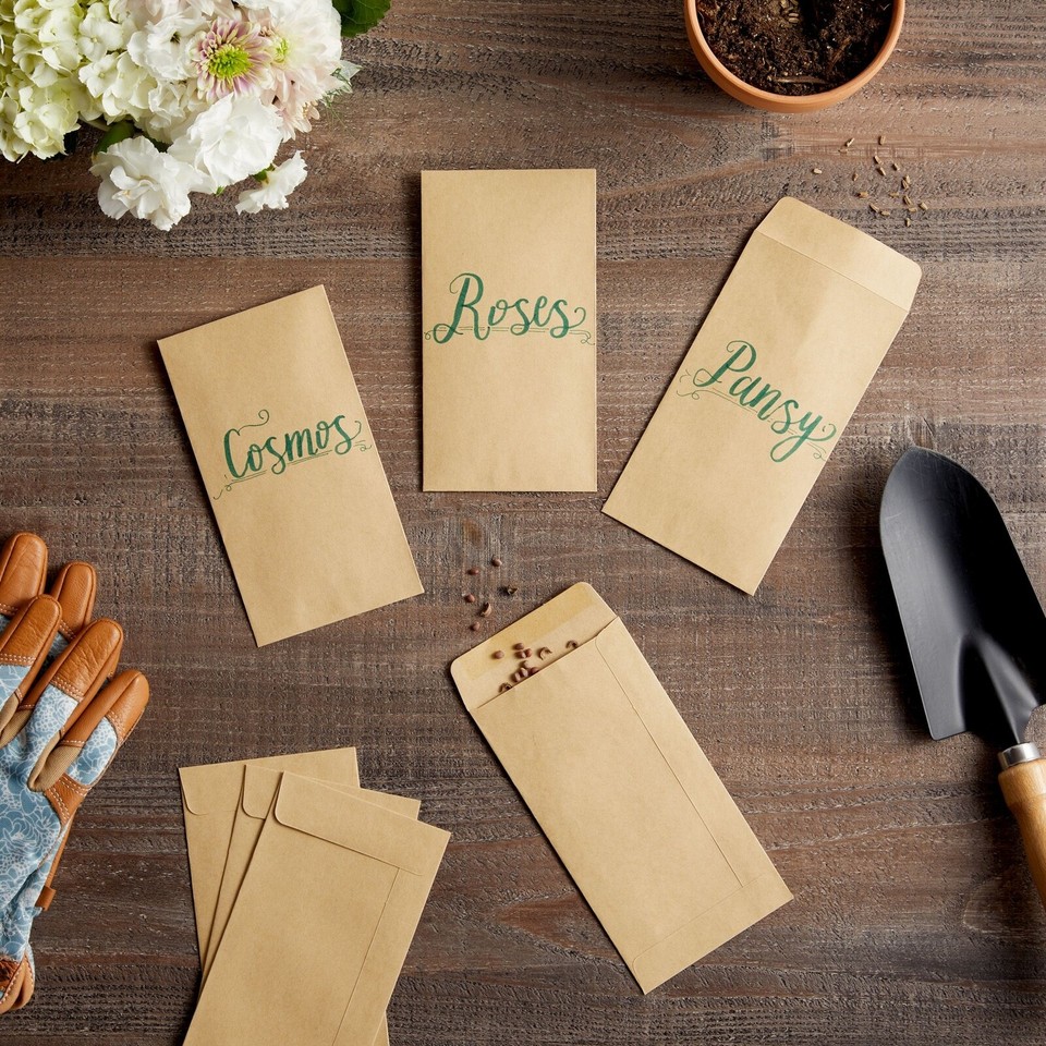 100-Pack #7 Money Envelopes for Banks, Cash, Coins, and Budgeting, 3.5 ...