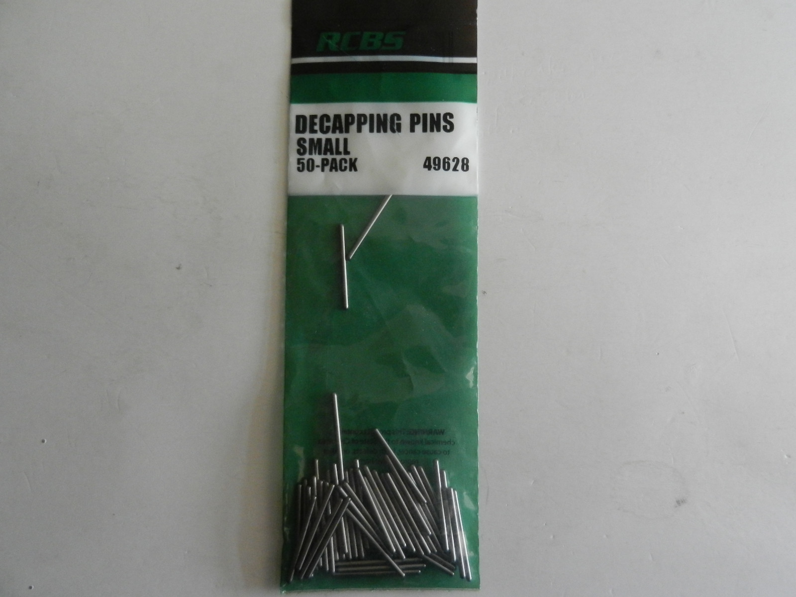 RCBS Decapping Pins; Pack of 50; SMALL; 49628 76683496287| eBay