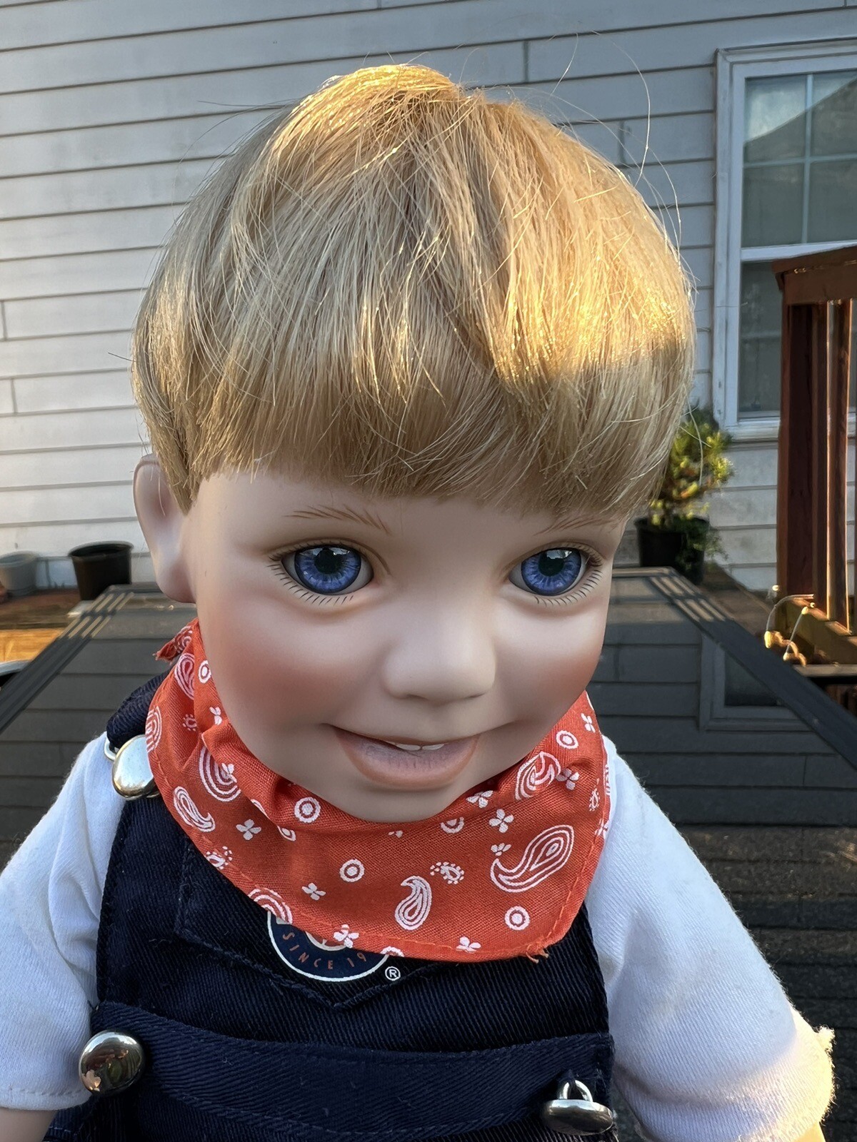 2000 Vintage Danbury Mint Daniel Lionel Train Porcelain Collector Doll ...