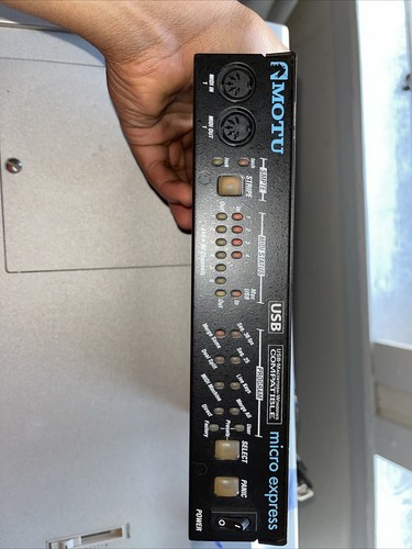 MOTU Micro Express USB MIDI Interface Microexpress Win 64-Bit ...