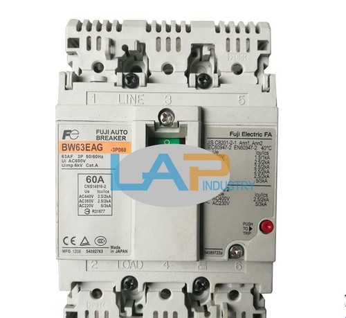 1PCS New For FUJI Molded Case Circuit Breaker BW63EAG 3P 60A | eBay