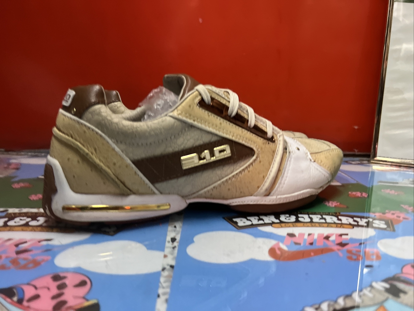 310 Motoring Derby Mens Shoes Winter White 0808 Size … - Gem