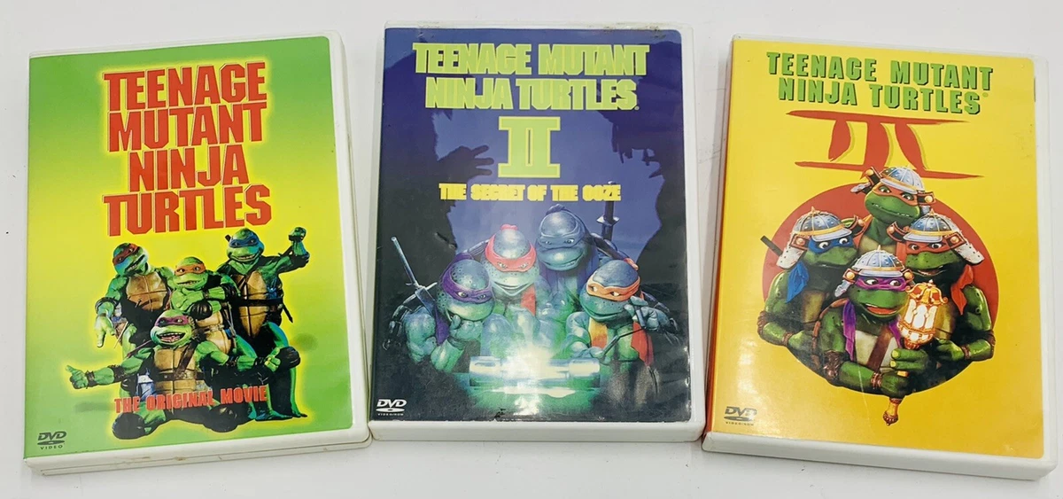 Teenage Mutant Ninja Turtles 3 Dvd Cover