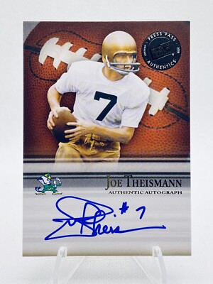Joe Theismann 2008 Press Pass Legends Auto 06/65 Redskins HOF | eBay