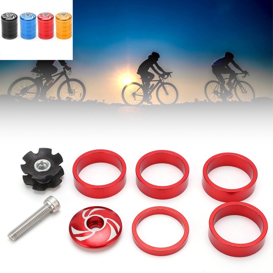 Bike Headset Front Fork Top Cap and Star Nut with Aluminum Screw Set ...