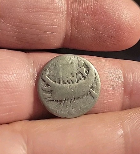 Roman Republic AE Anonymous 211 BC Head Of Janus Rev Roman Ship ...