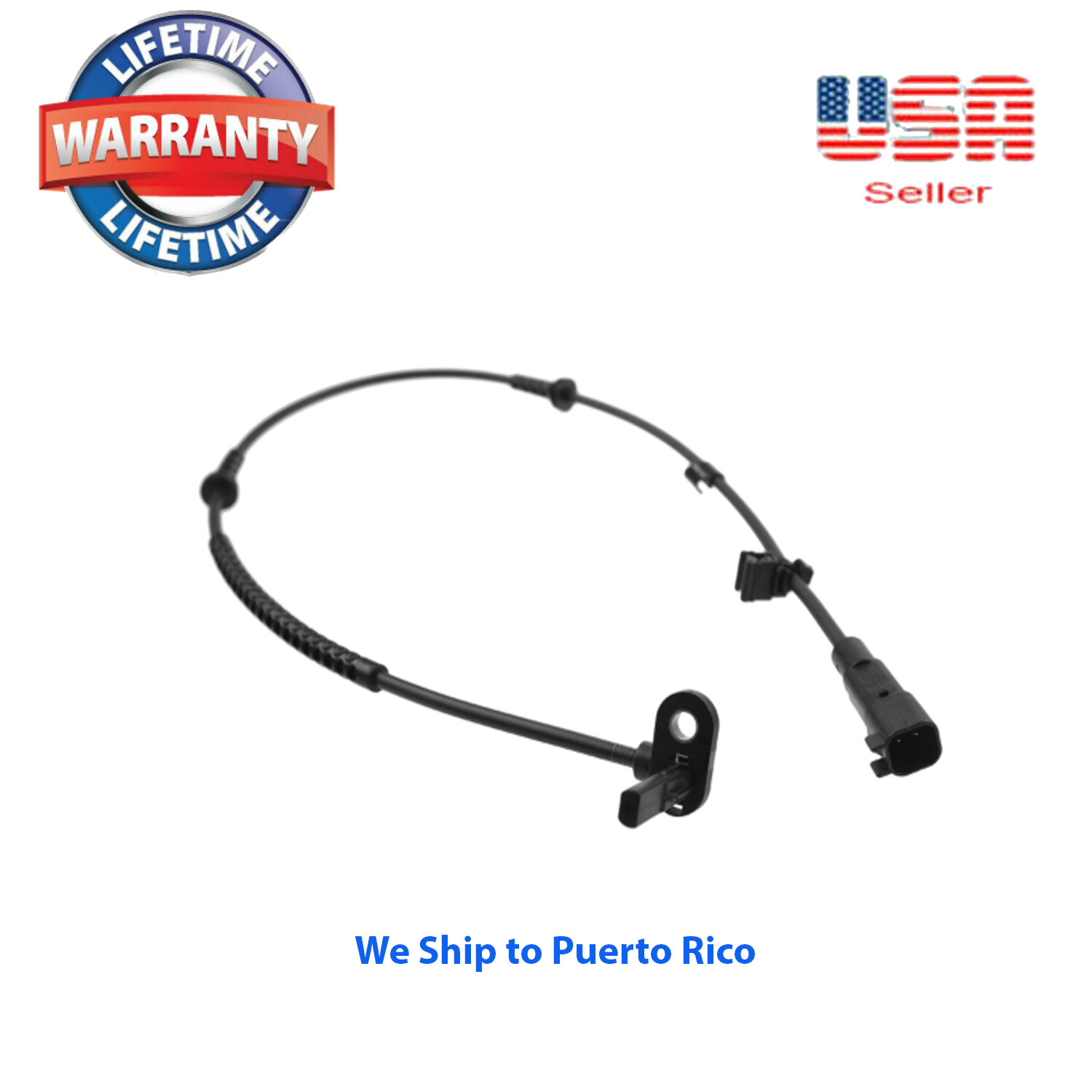 94544448 Abs Speed Sensor Front Right & Connector For Chevrolet Sonic ...
