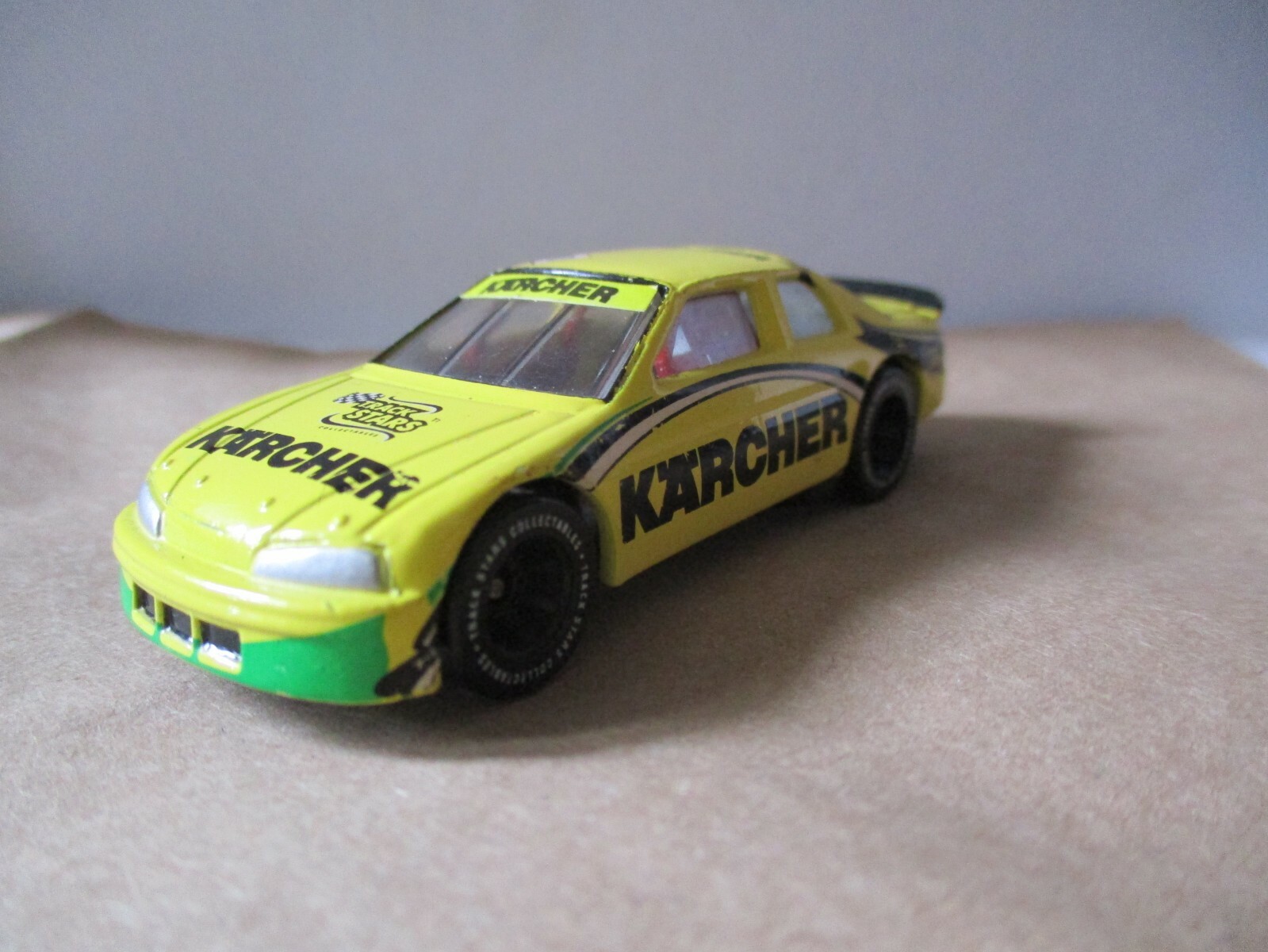 Vintage Track stars Race car Karcher sponsor toy car die cast metal Exc ...