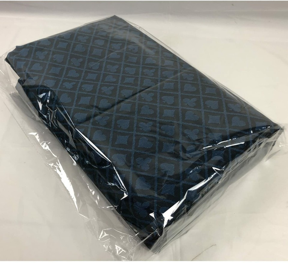 Blue Two Tone Suited Speed Cloth Poker Table Felt 100% Polyester 120x60 ...