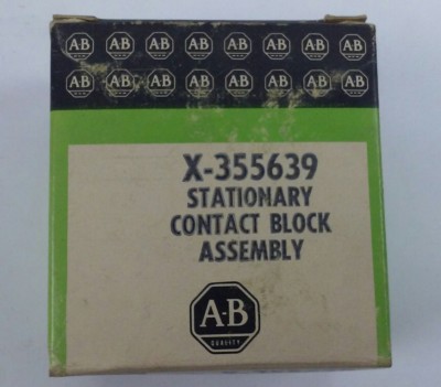Allen Bradley A-B X-355639 X355639 STATIONARY CONTACT BLOCK ASSEMBLY ...