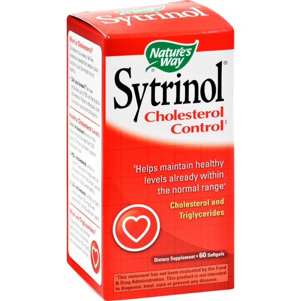 Nature's Way Sytrinol Cholesterol Control 150mg 60 Softgels for sale ...