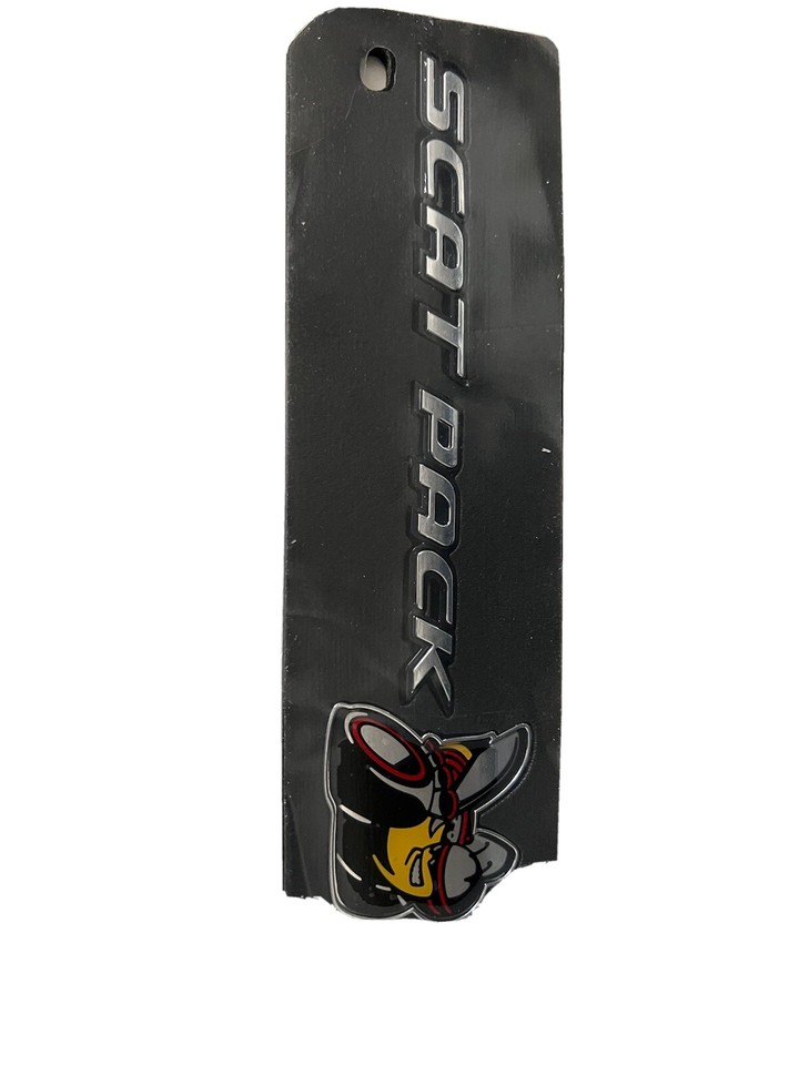 OEM SCAT PACK ANGRY BEE EMBLEM. ALL DODGE SCAT PACK MODELS CHARGER ...