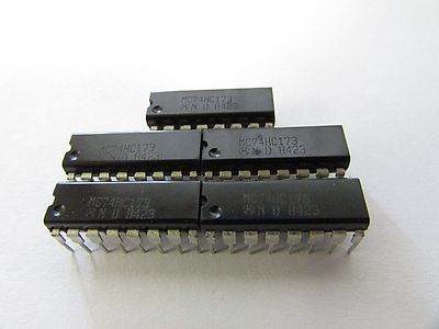 MOTOROLA MC74HC173 74HC173 IC Integrated Circuit 16Pin - Lot of 5 Pcs ...