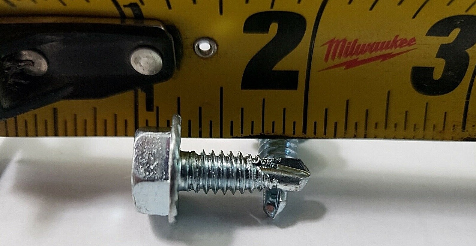 25-PACK of Garage Door Self Drilling Tec Screws/ Fasteners,1/4" x 3/4 ...