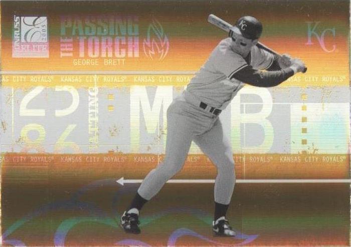2005 Donruss Elite - Passing the Torch George Brett #PT-14 Gold /100 ...