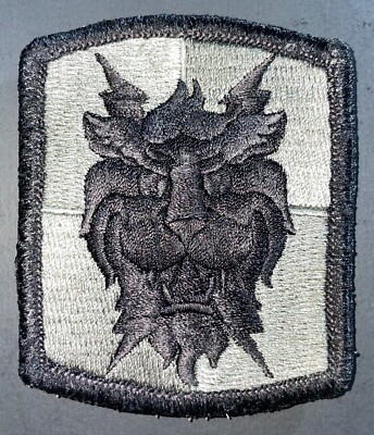 US Army ACU 35th Signal Brigade Patch with Hook Used B757 | eBay