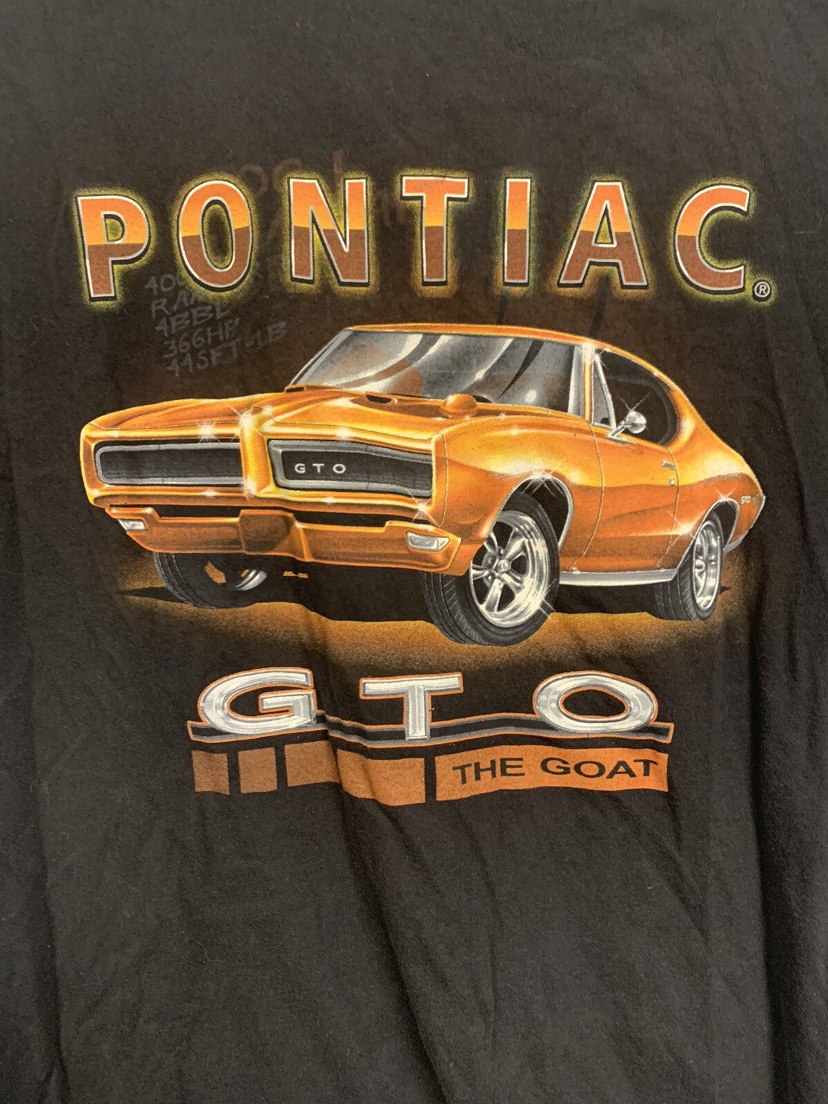 Mad Engine Pontiac GTO The Goat Car Short Sleeve T Sh… - Gem