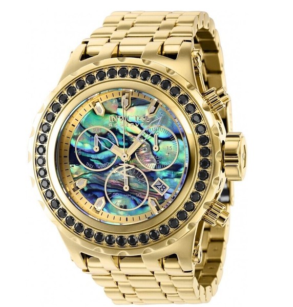 Invicta Subaqua 52mm Gold Stainless Steel/Crystal Case with Gold ...