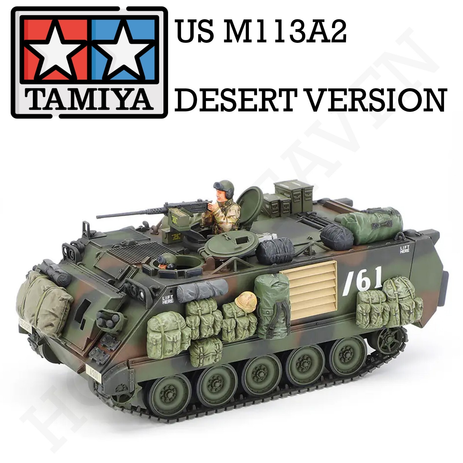 Tamiya 35265 US M113a2 Armored Personnel Carrier Desert Version Model ...