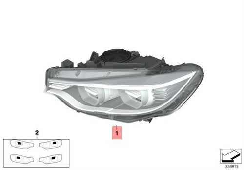 Genuine Bi-Xenon Headlight AKL Left BMW F32 F33 F36 F80 F82 F83 ...