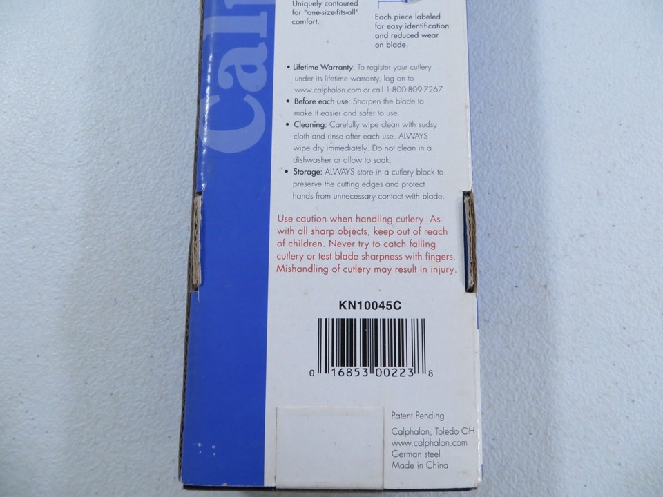 NEW Calphalon Contemporary 4 1/2" Paring Knife Parer Full Forge No ...