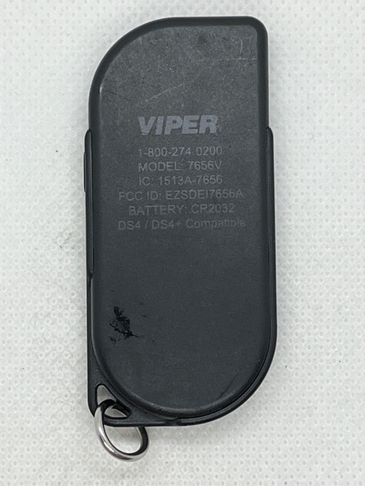Viper EZSDEI7656A 7656V Remote Alarm Keyless Entry Key Fob TESTED 6076 ...