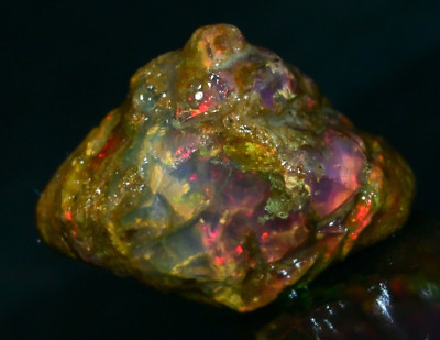 Opale brute 127,00 carats opale éthiopienne naturelle opale brute Welo ...