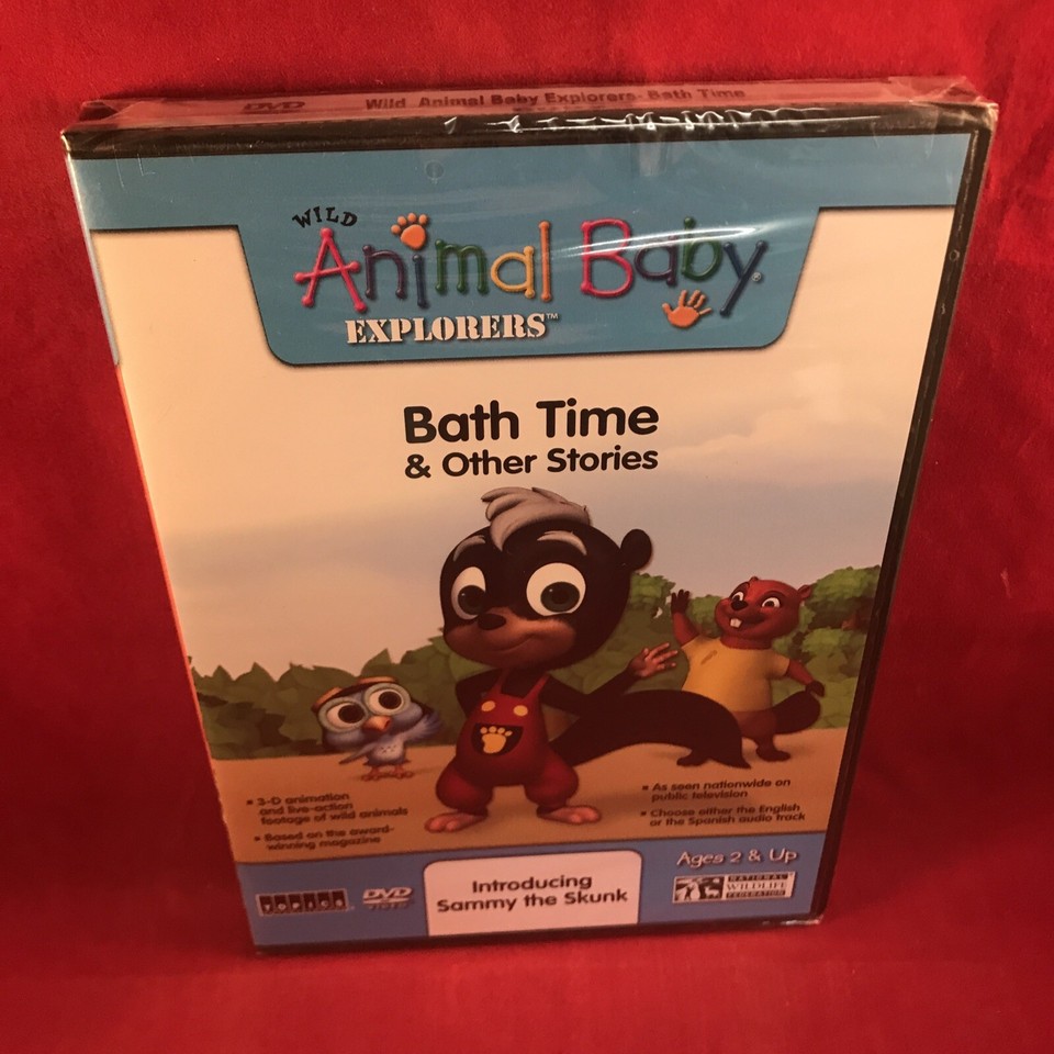 Wild Animal Baby Explorers: Beetle Mania.../Bath Time... (DVDS) Lot of ...