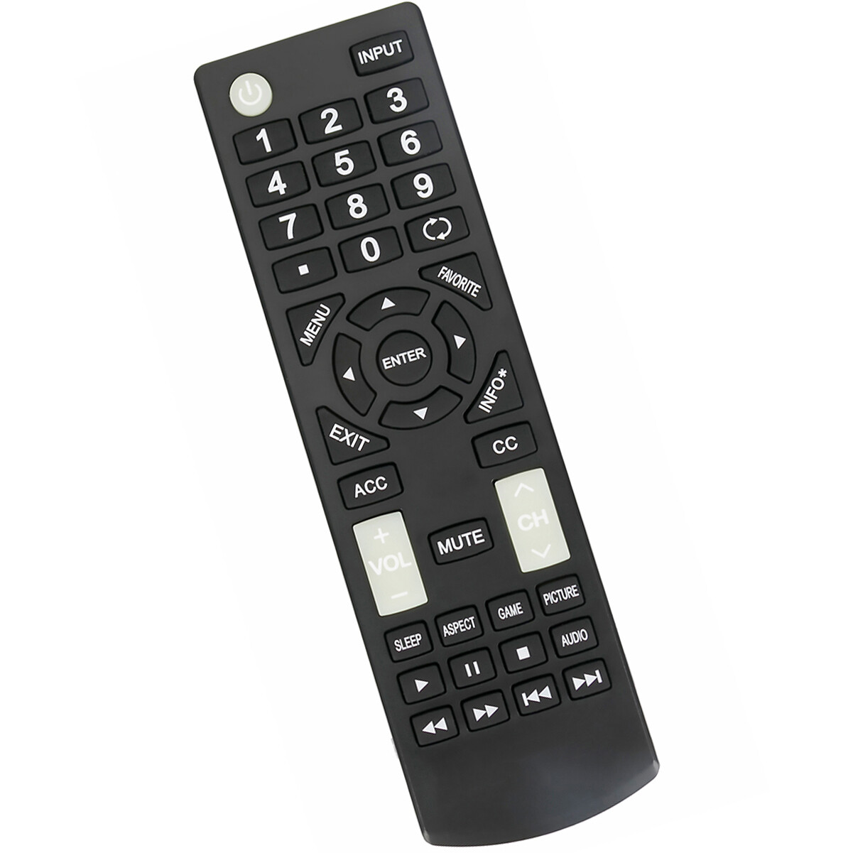 Insignia TV Remote Control for NS-39D310NA19 NS-19D310NA19 NS ...