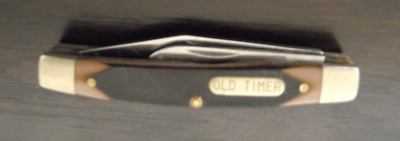 Schrade USA Old Timer Middleman Jack 330T Vintage Pocket Folding Knife ...