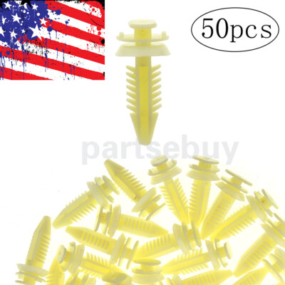 50pcs Door Trim Panel Clips Retainer For GM 15545202 15612948 15607165 ...