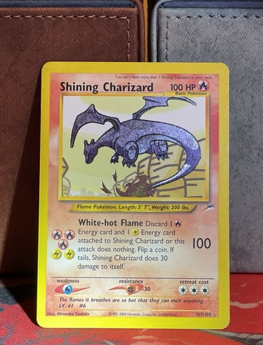 Shining Charizard 107/105 Neo Destiny Holo [MP-Condition] | eBay