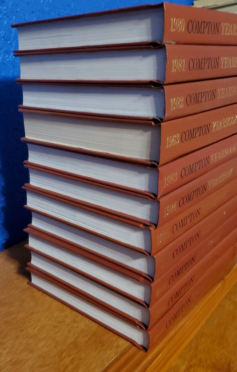 Vintage 1961-1989 Compton Yearbook Collection. 29 Volumes | eBay